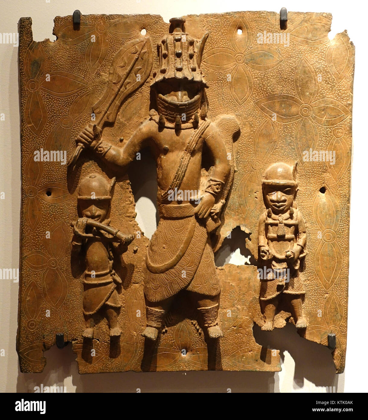 The Benin plaque at the Ethnological Museum in Berlin is a historical ...