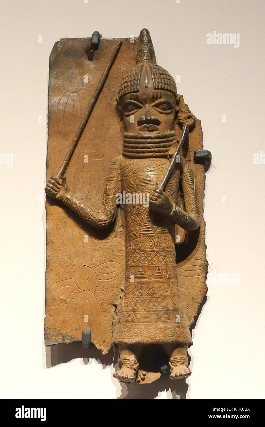 The Benin plaque in the Ethnological Museum in Berlin is a significant ...