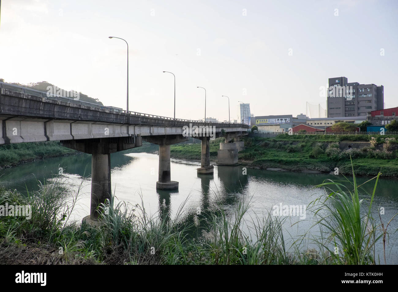 Beishan Bridge East Section View from North 20141120a Stock Photo - Alamy