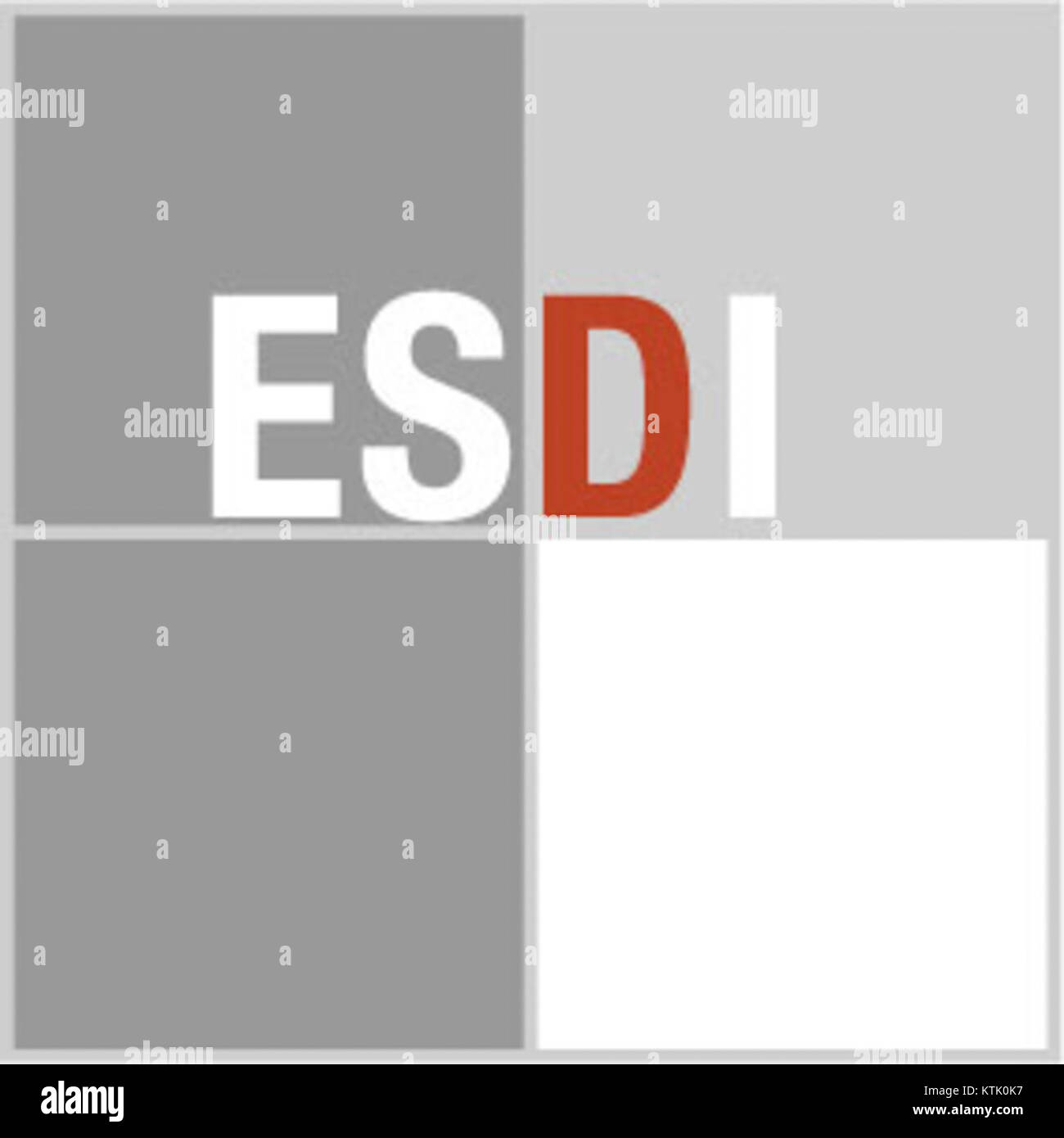 The Design Logo ESDI represents the visual identity of a design ...