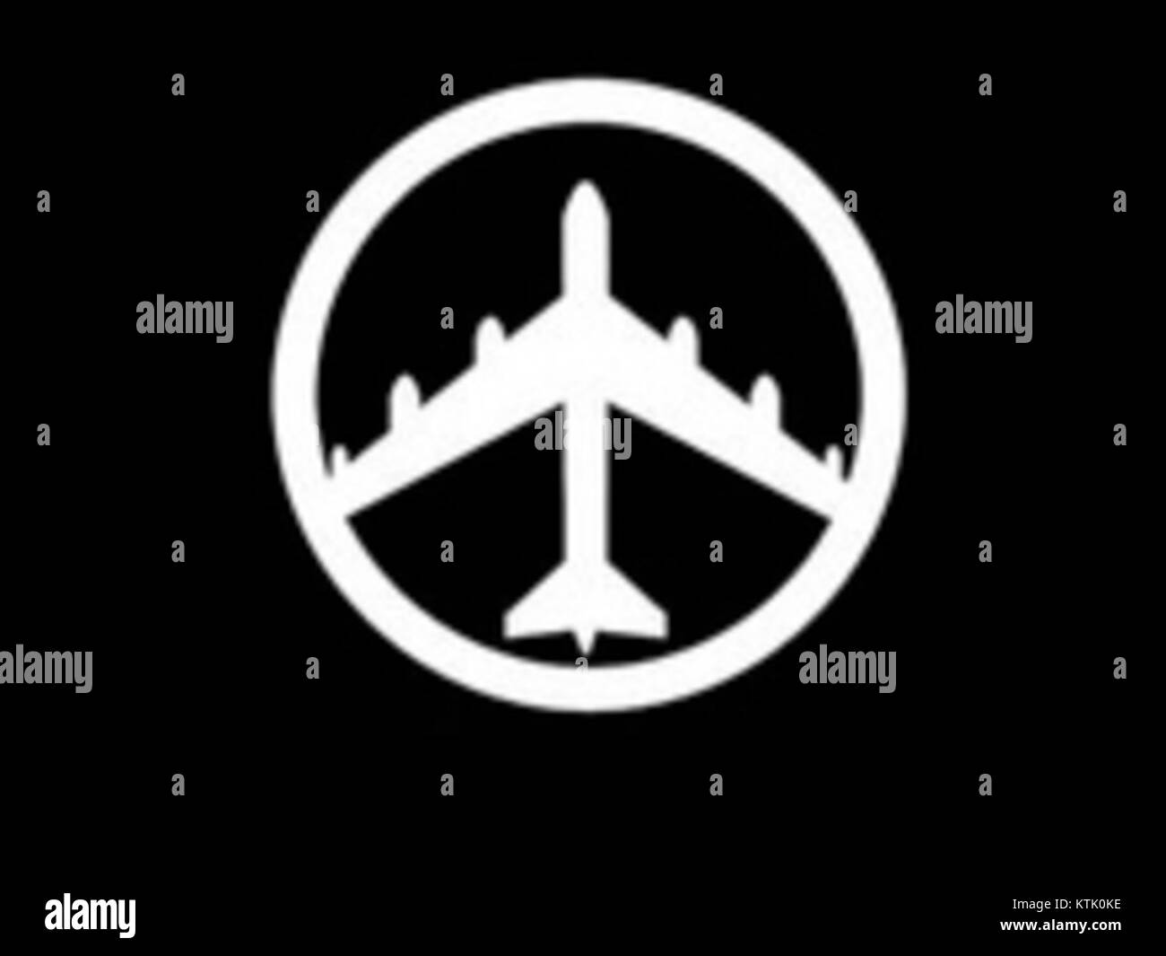 B 52 Bomber Peace Symbol Stock Photo - Alamy