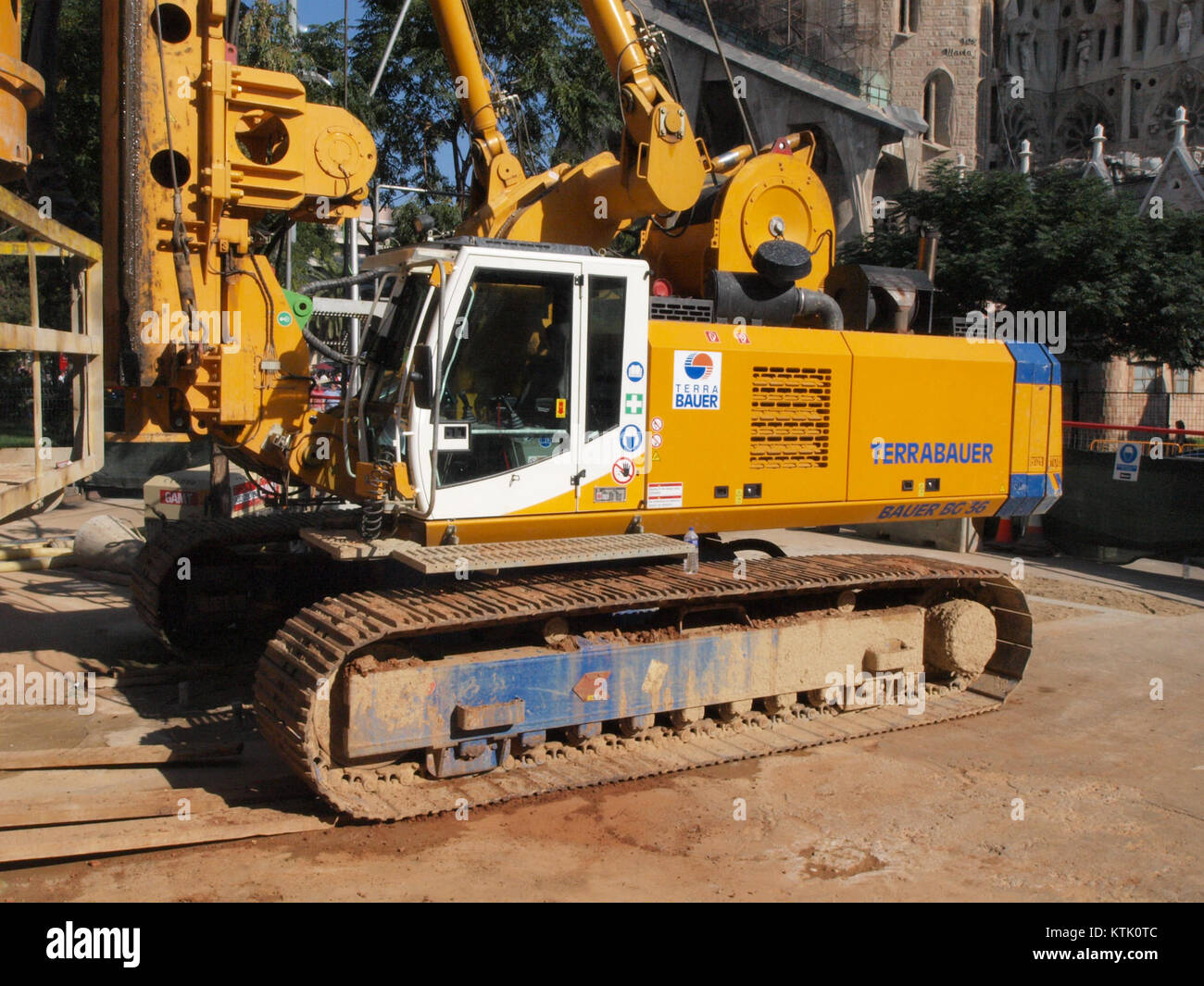 Bauer bg 36 drilling rig hi-res stock photography and images - Alamy