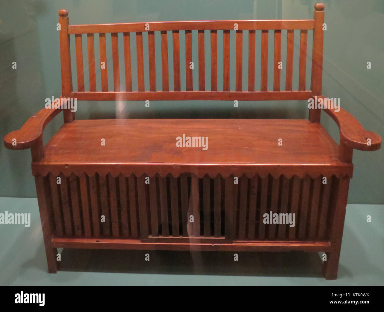 This bench, from the Philippines, dates back to the 19th or 20th ...