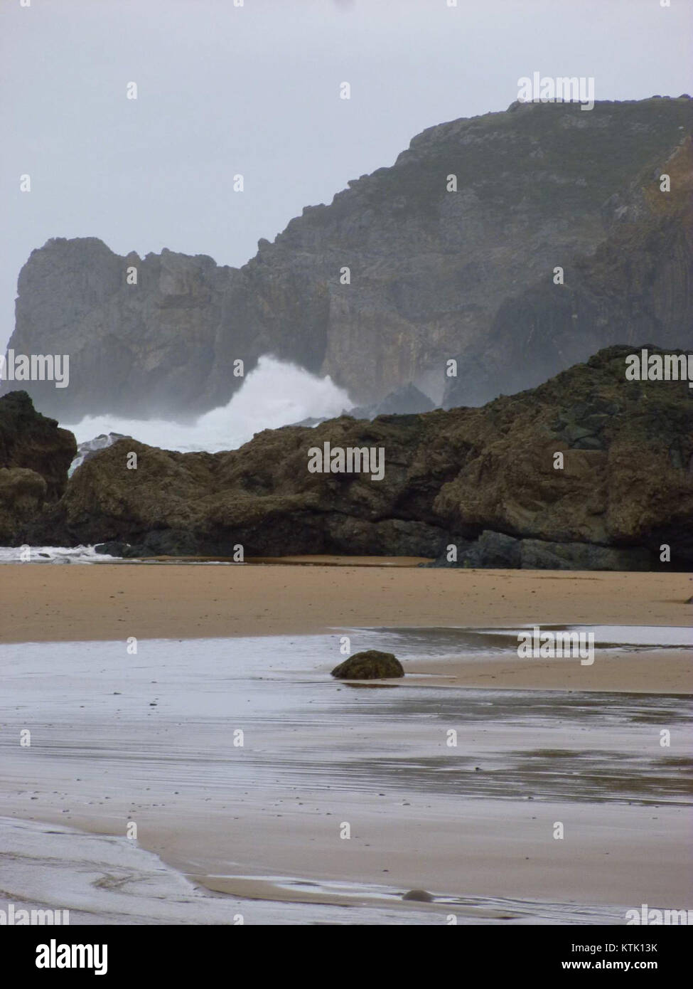 Bakio Playa is a beach located in the Basque Country of Spain. It is ...