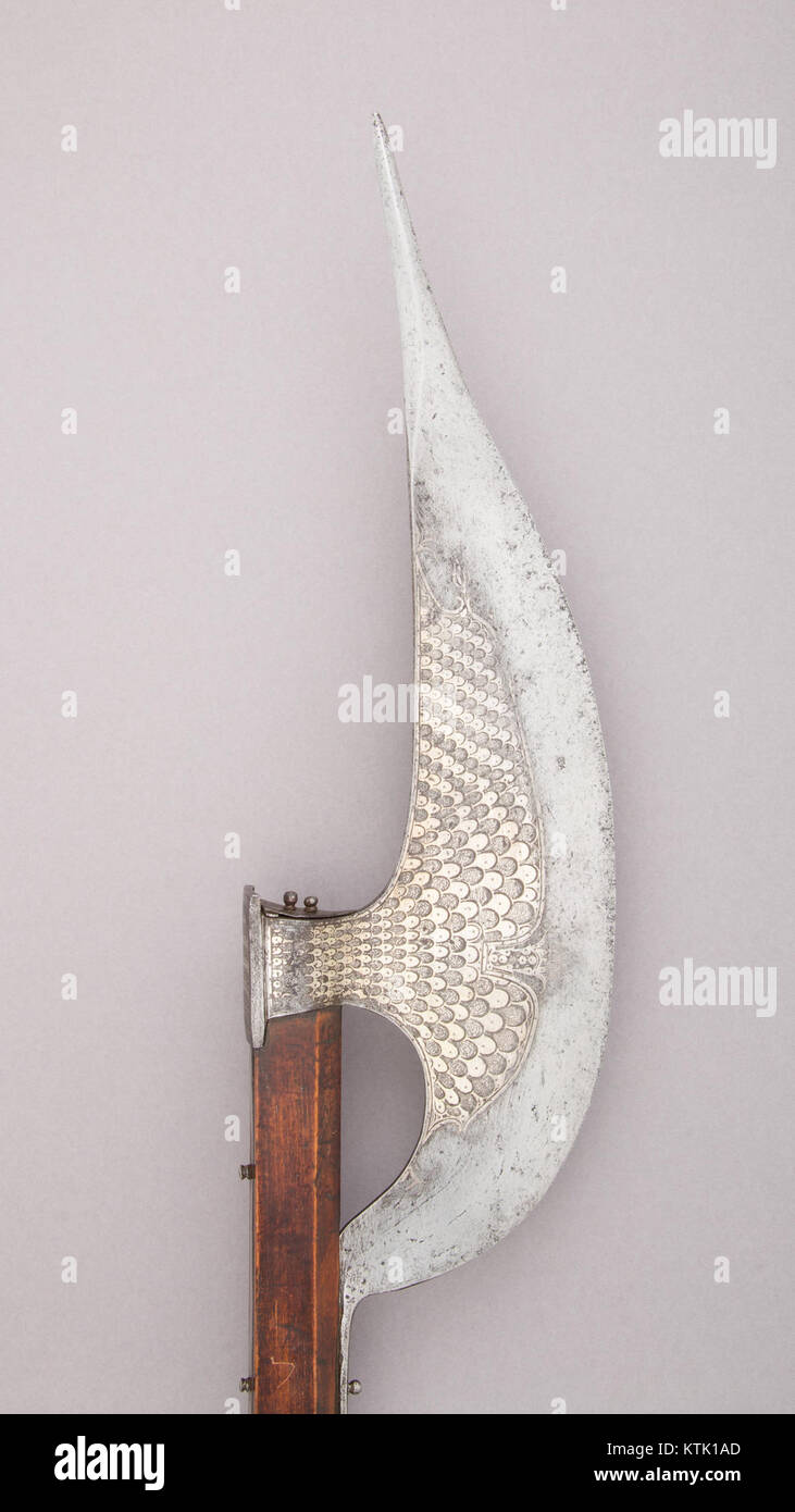 A Berdiche axe, dated from the early centuries, held in the collection ...