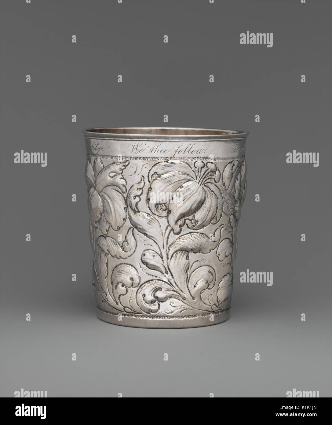 This beaker, held in the Metropolitan Museum of Art collection, is a ...
