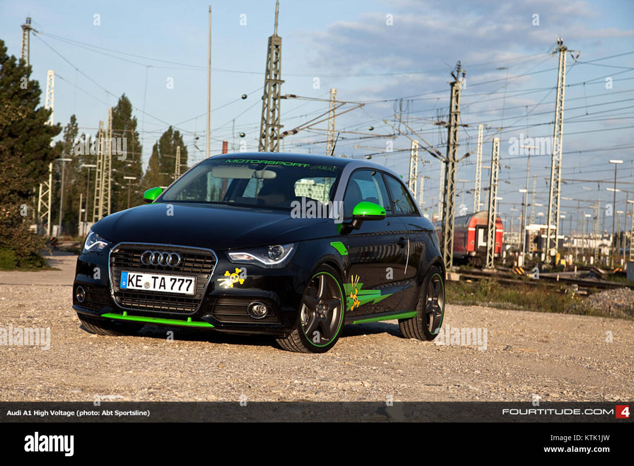 The Audi A1 PQ25 High Voltage ABT Sportsline 0111 is a modified version ...