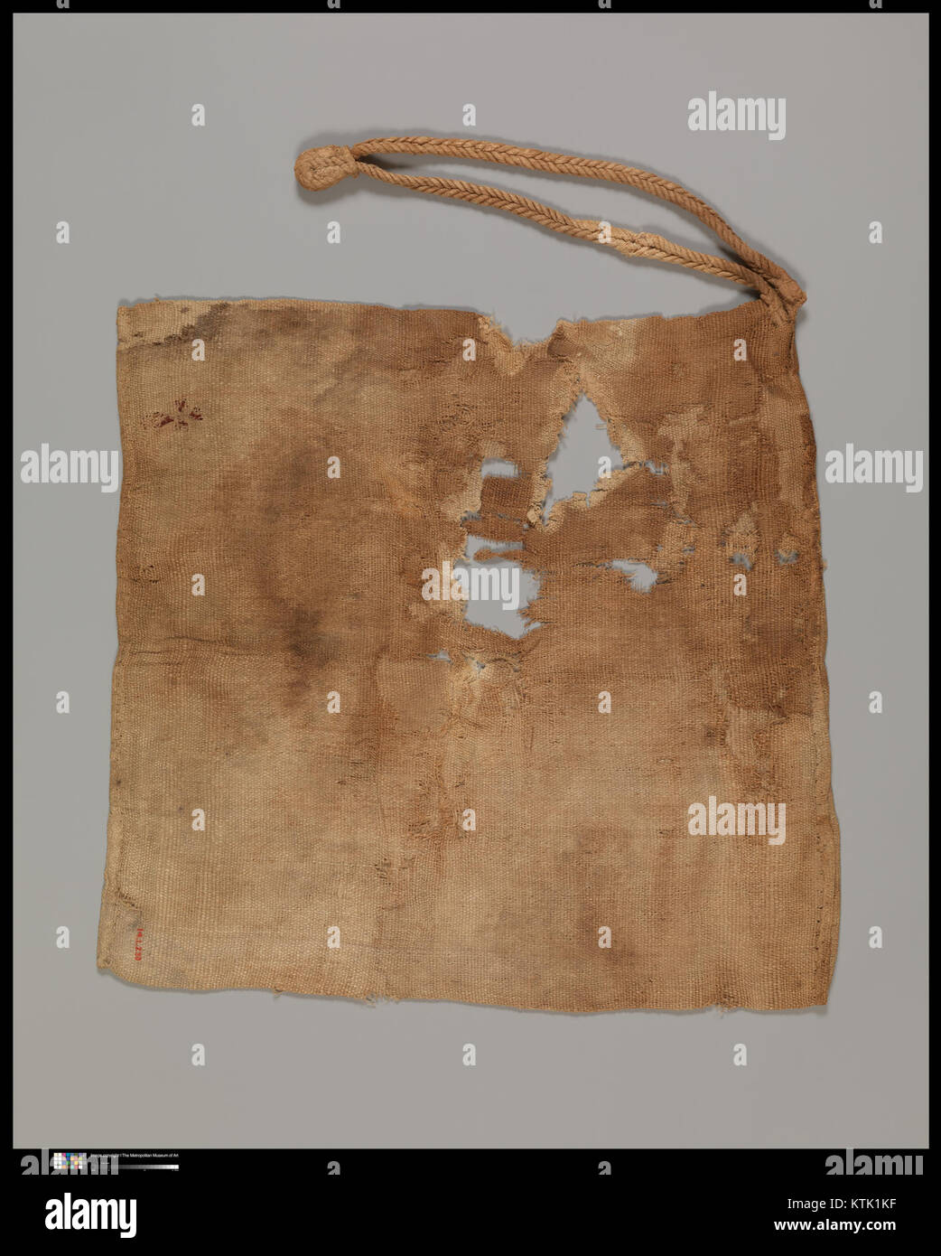 This bag, labeled MET DP345309, is a part of the collection at the ...