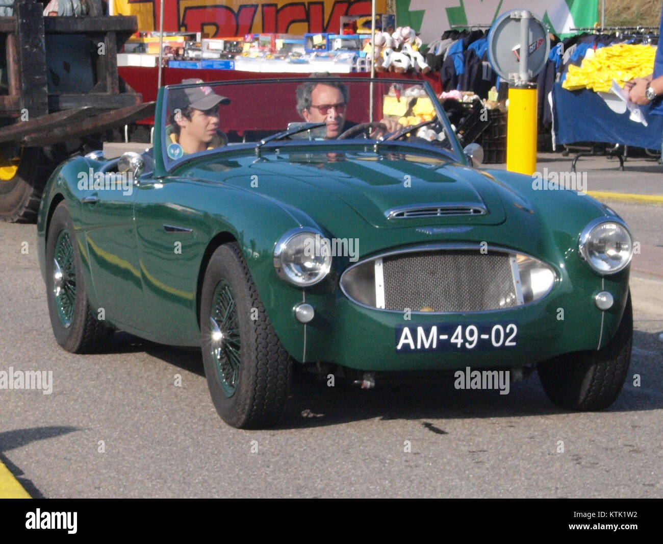 The Austin Healey 100-6 is a British sports car produced in the 1950s ...