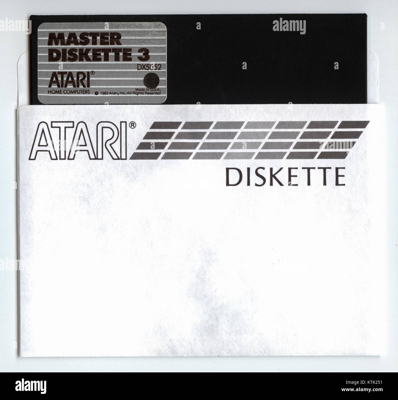 The Atari Master Diskette 3, featuring DOS 3, is a vintage computer ...