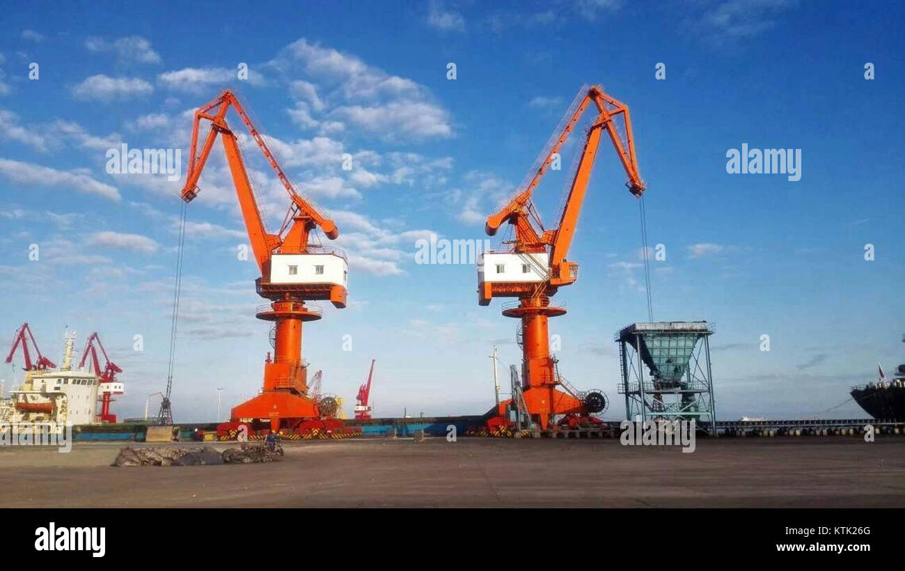 Basuo Port 04 Stock Photo - Alamy