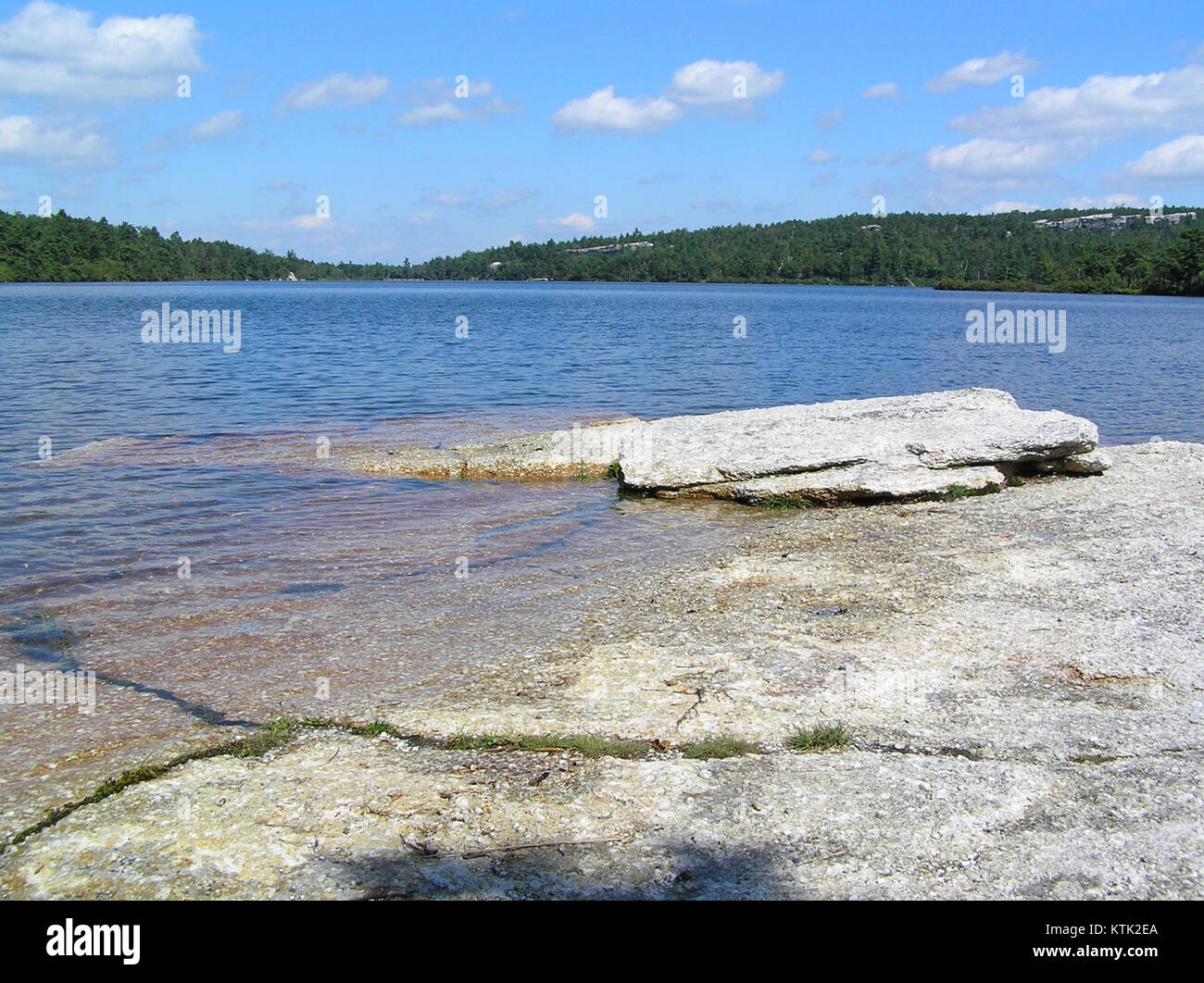Lake Awosting, located in New York’s Minnewaska State Park, is known ...