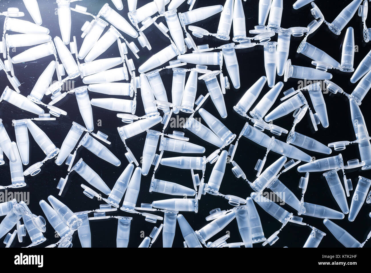 Background of the PCR tubes PCR Tubes on black background Stock Photo ...