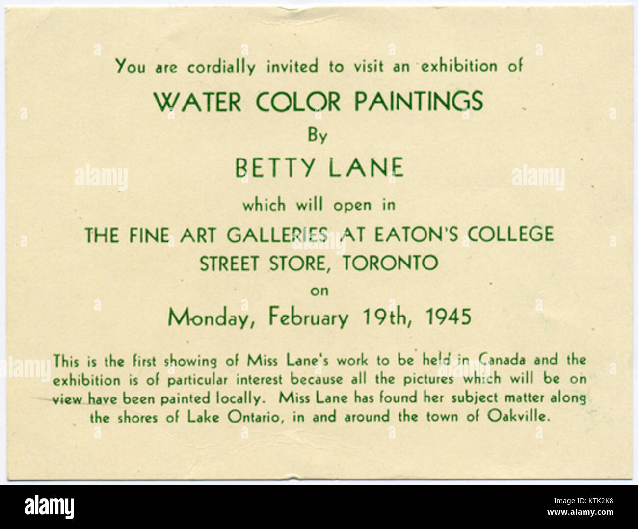 Betty Lane is a notable figure in Toronto, known for her influence in ...
