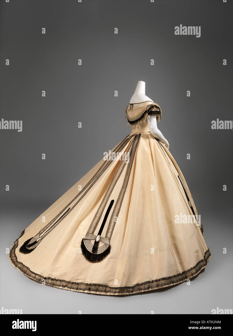 This ball gown, part of the MET collection, is an exquisite example of ...