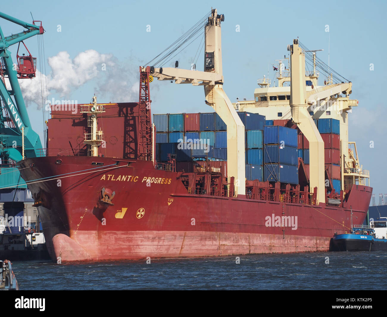 A photograph of the Atlantic Progress, a vessel with IMO number 9611577 ...