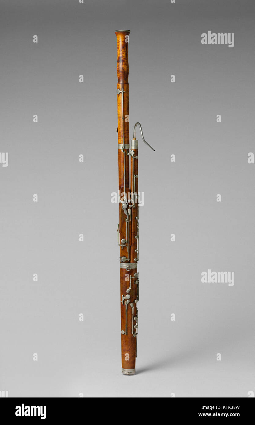 Bassoon MET DP222236 Stock Photo - Alamy