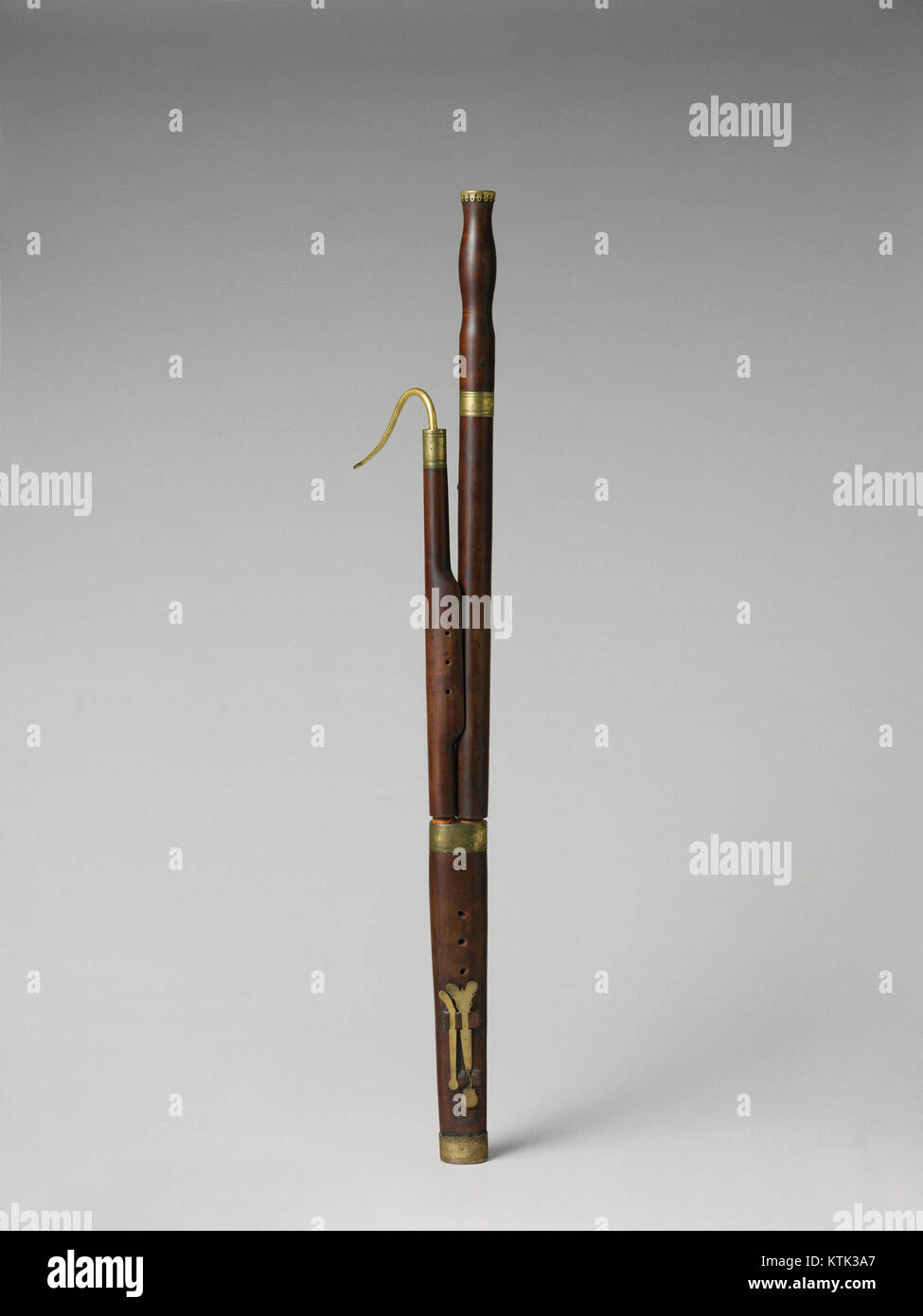 The bassoon, cataloged under MET DP222237, is a woodwind instrument ...