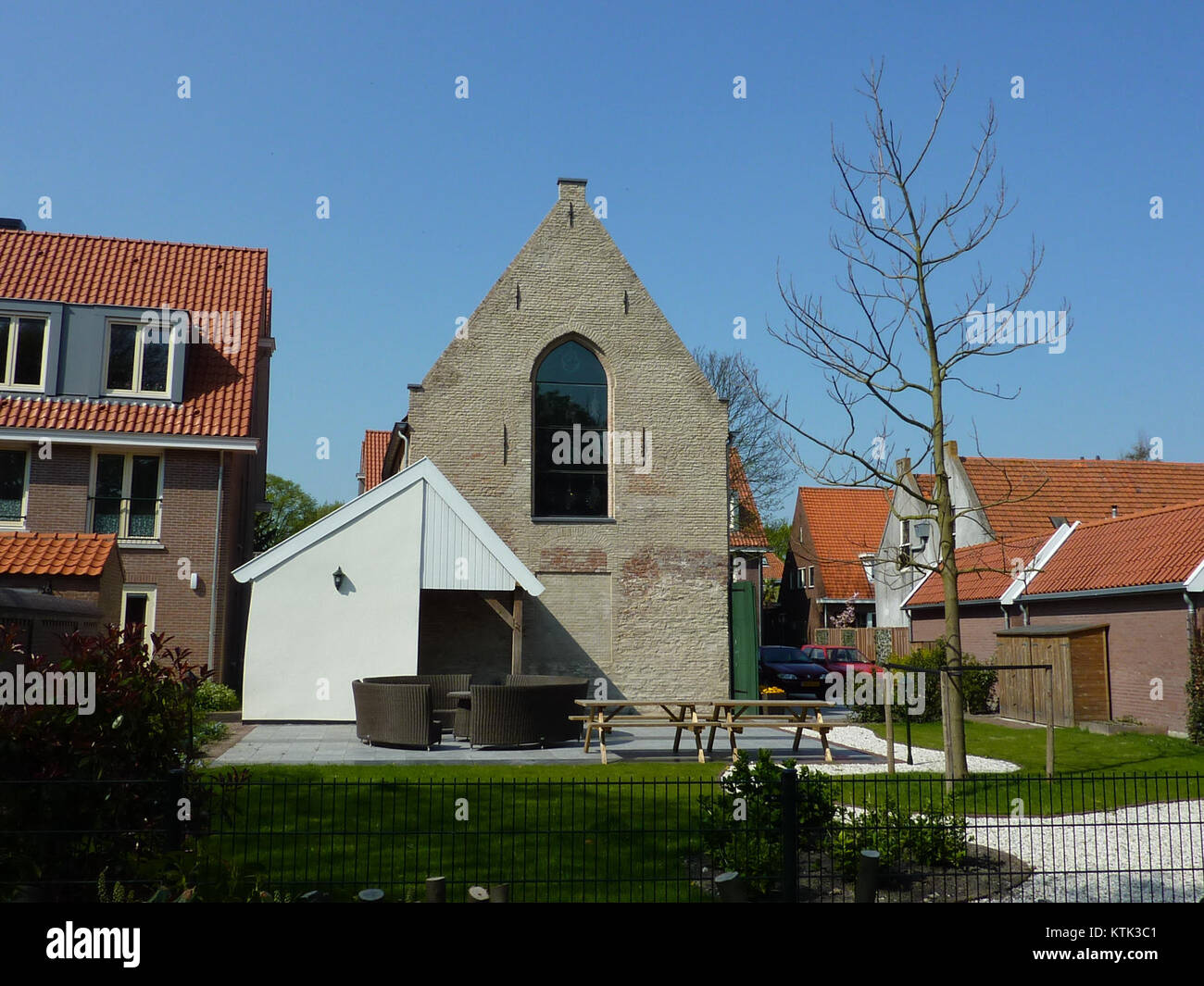 This image features Begijnhof Chapel, located in Brielle, Netherlands ...
