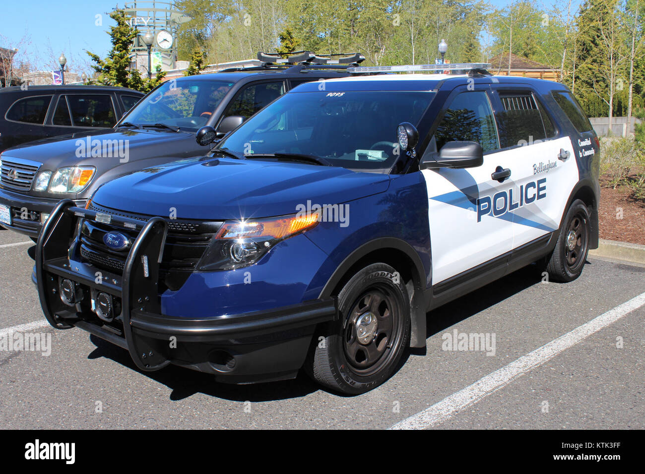 An image of a Ford Police Utility vehicle, part of the Bellingham, WA ...