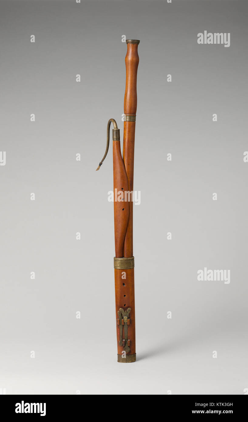 This bassoon in C, from the Metropolitan Museum of Art, is an example ...