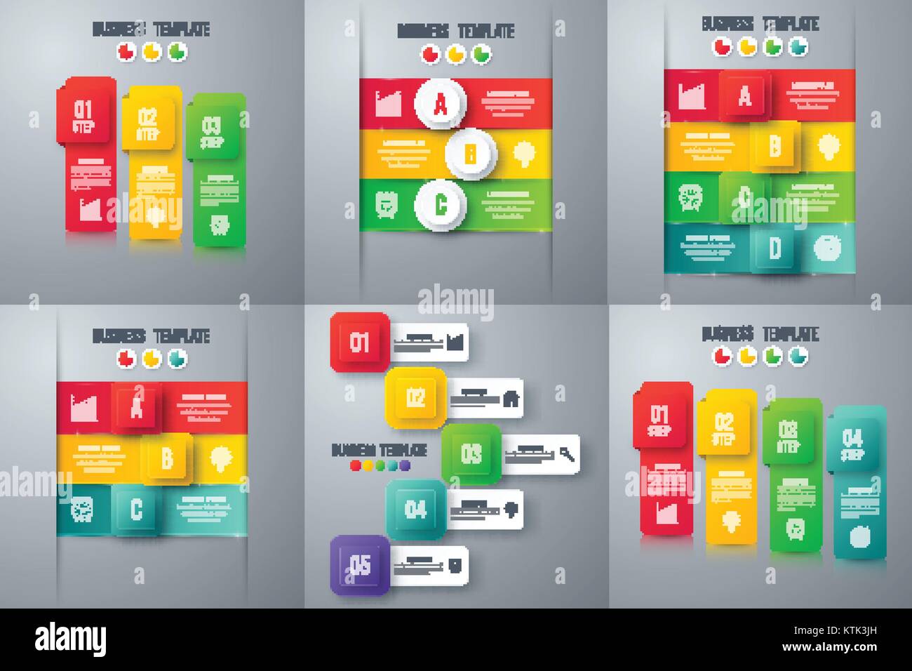 Set with infographics Stock Vector Image & Art - Alamy