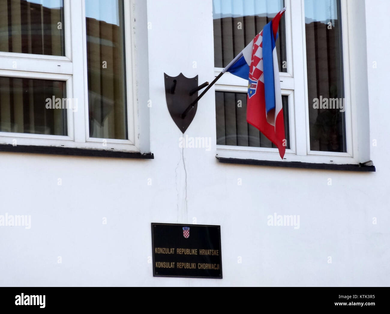 This image features the Croatian Consulate building, photographed in ...