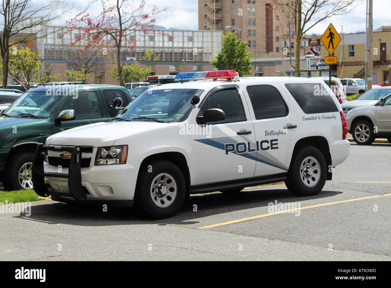This image shows a Bellingham, Washington, Police Department Chevy ...