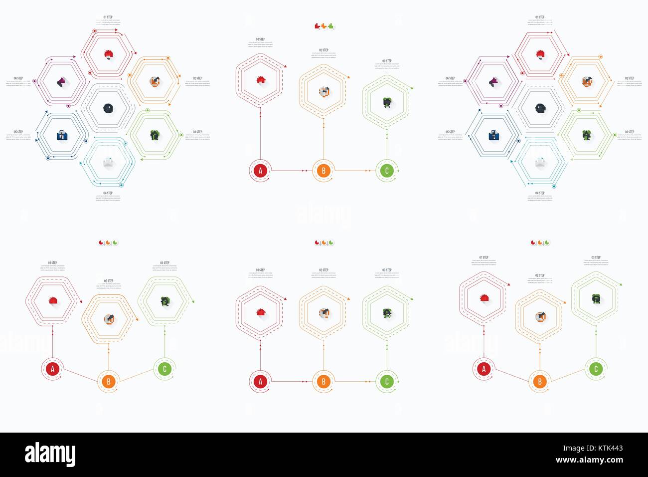 Set with infographics Stock Vector Image & Art - Alamy