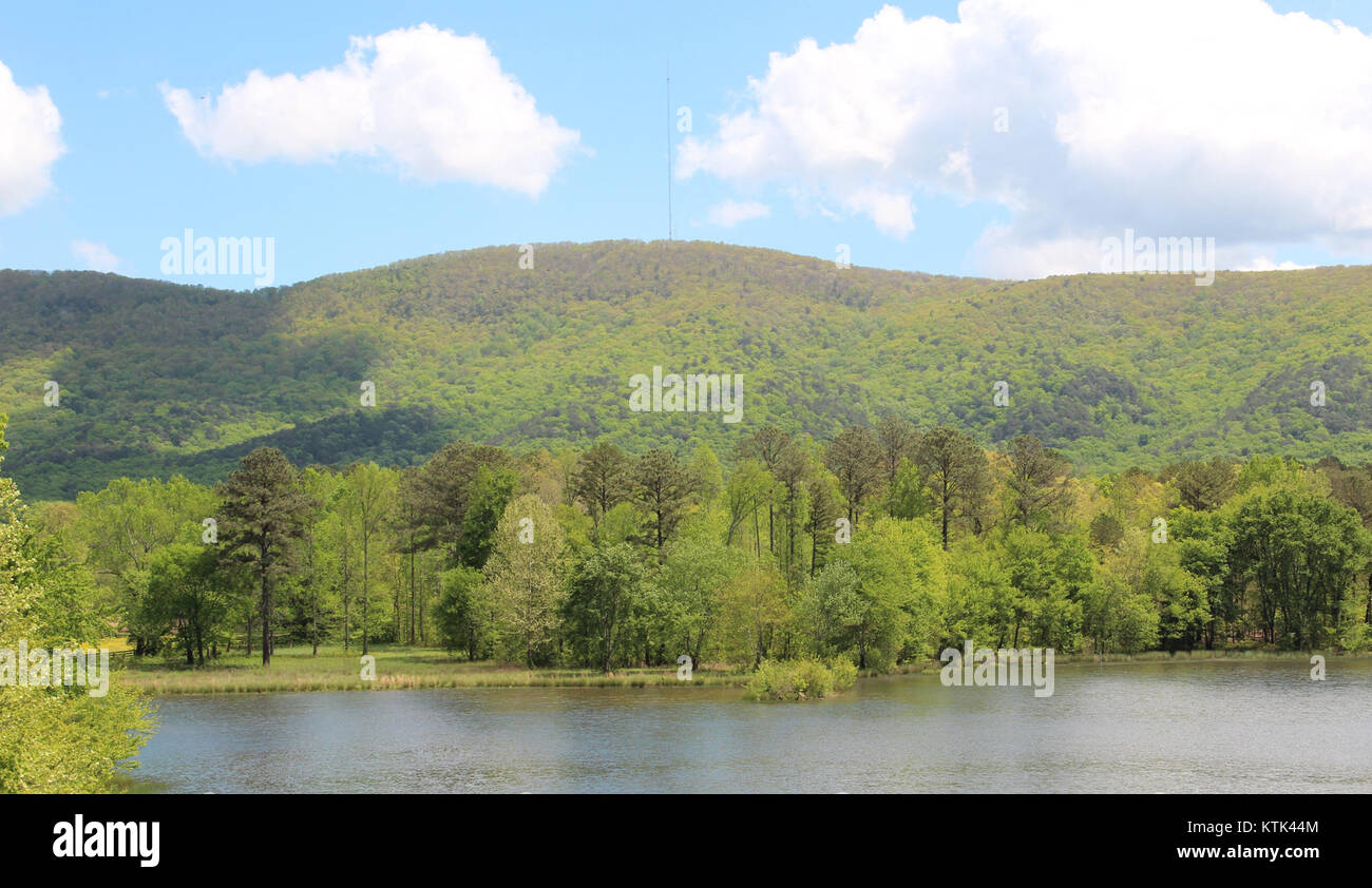 Bear Mountain in Cherokee County, Georgia, is a natural landmark known ...