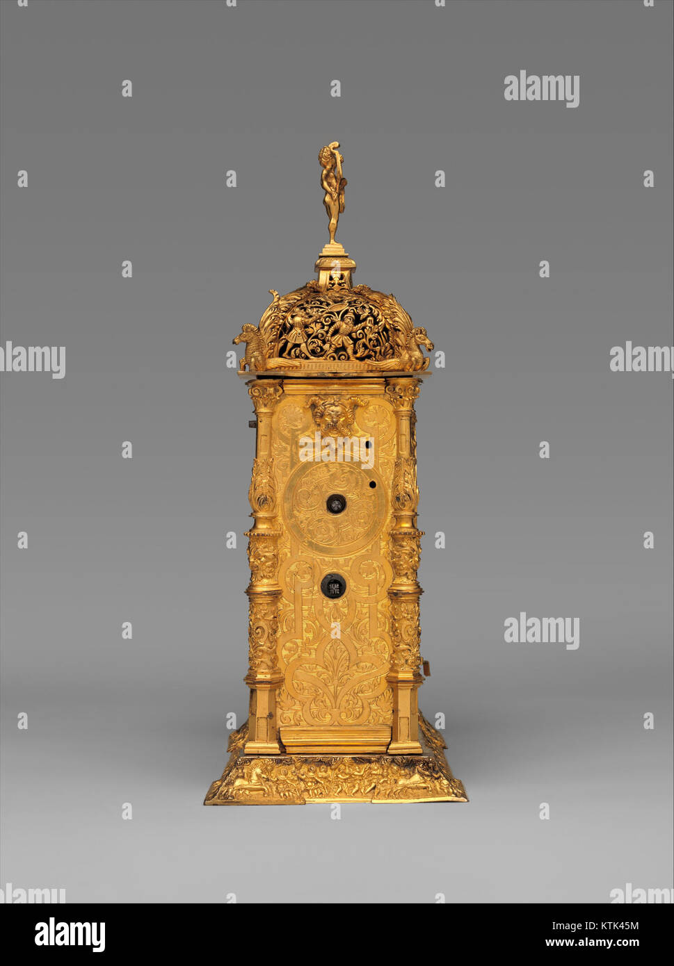 The astronomical table clock, part of the MET's collection, is an ...