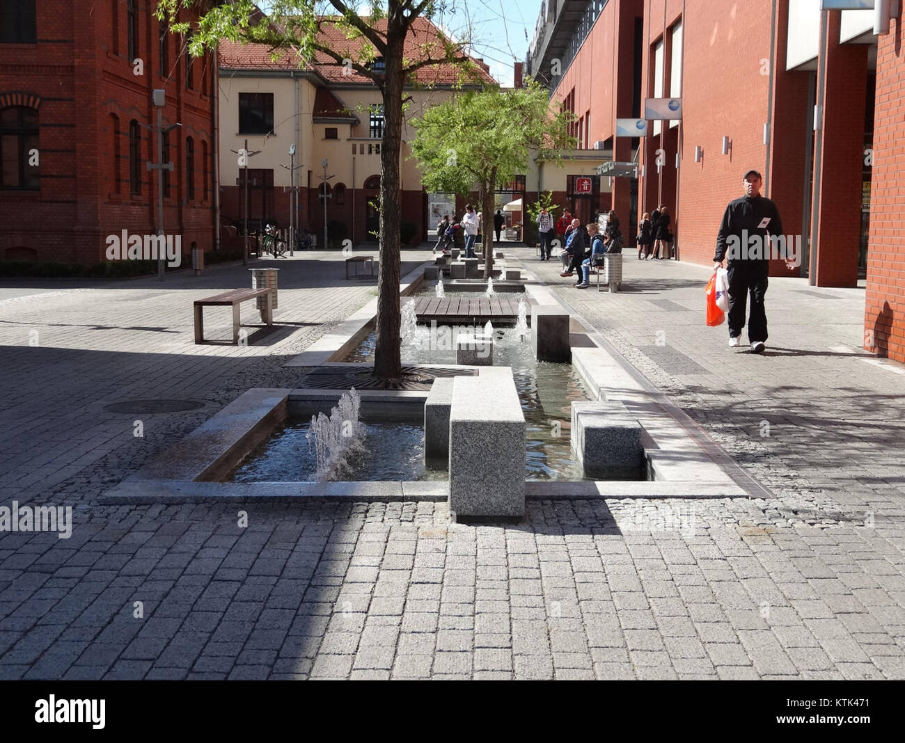 The Focus Mall, located in an urban area, is a modern shopping center ...