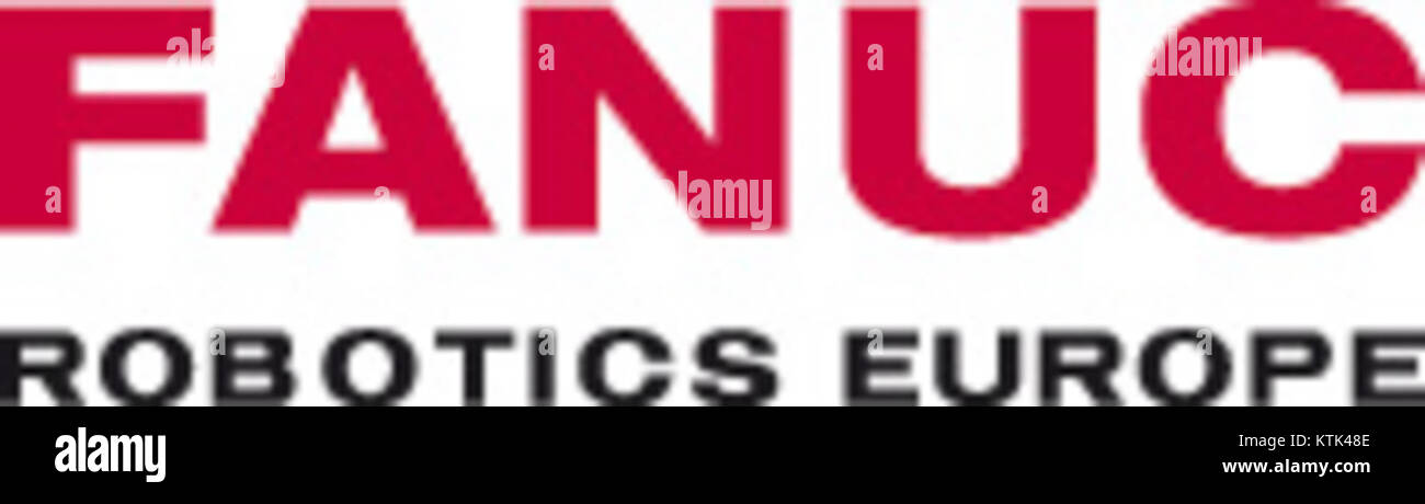 The FANUC Robotics logo represents the brand associated with automation ...