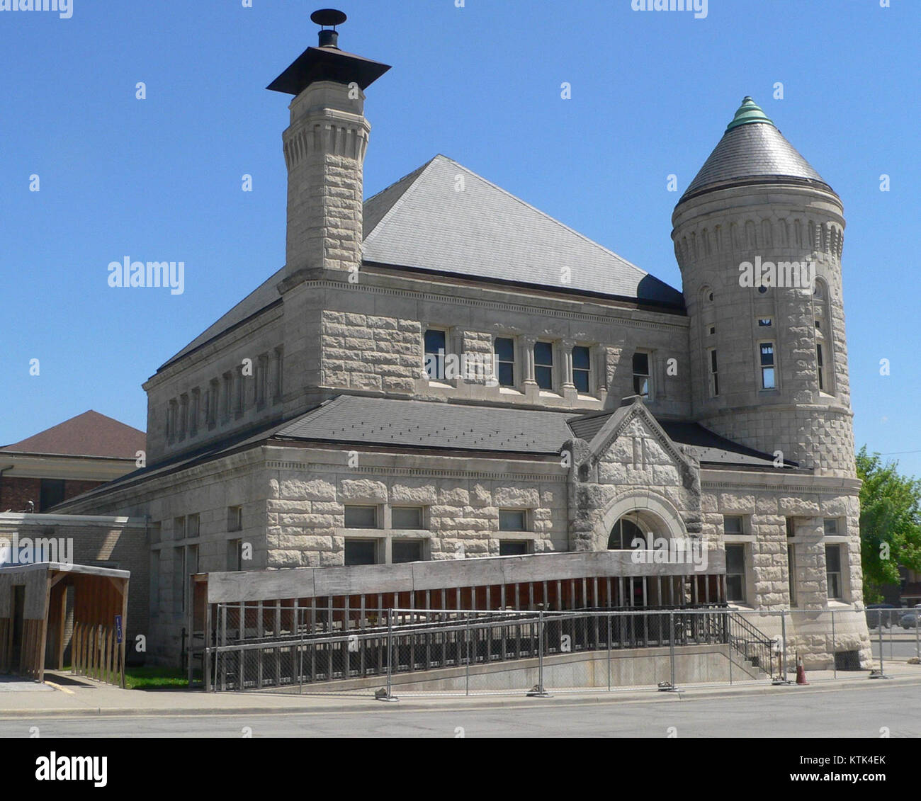 Atchison, Kansas post office from NW 1 Stock Photo - Alamy