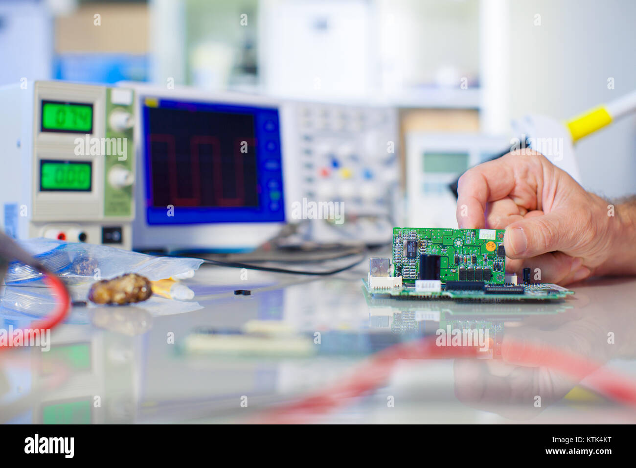 develop of electronics device Stock Photo - Alamy