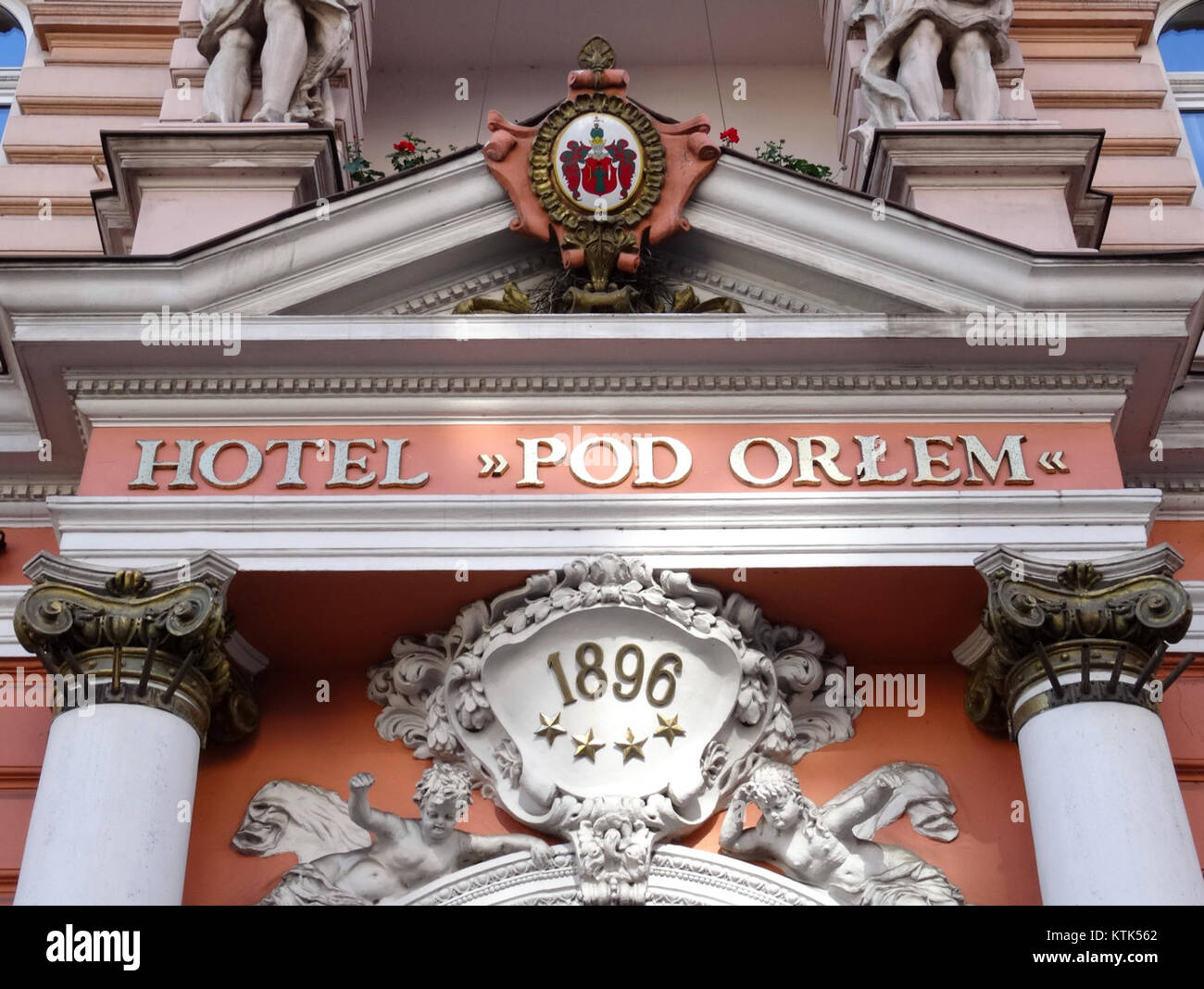 Hotel Pod Orlem, located in Bydgoszcz, Poland, is a historic ...