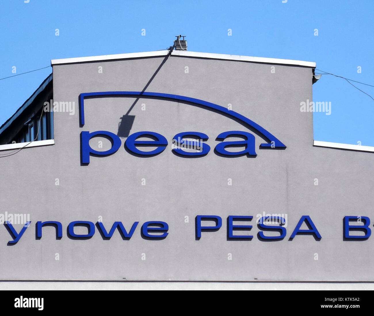 A photograph of a PESA (Public Transport Operator) bus in Bydgoszcz ...