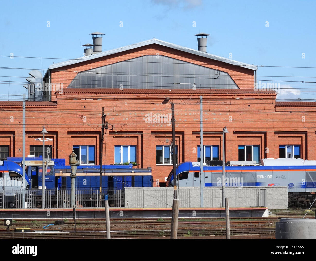 A photograph of the PESA 1 5 train in Bydgoszcz, Poland, taken in 2015 ...