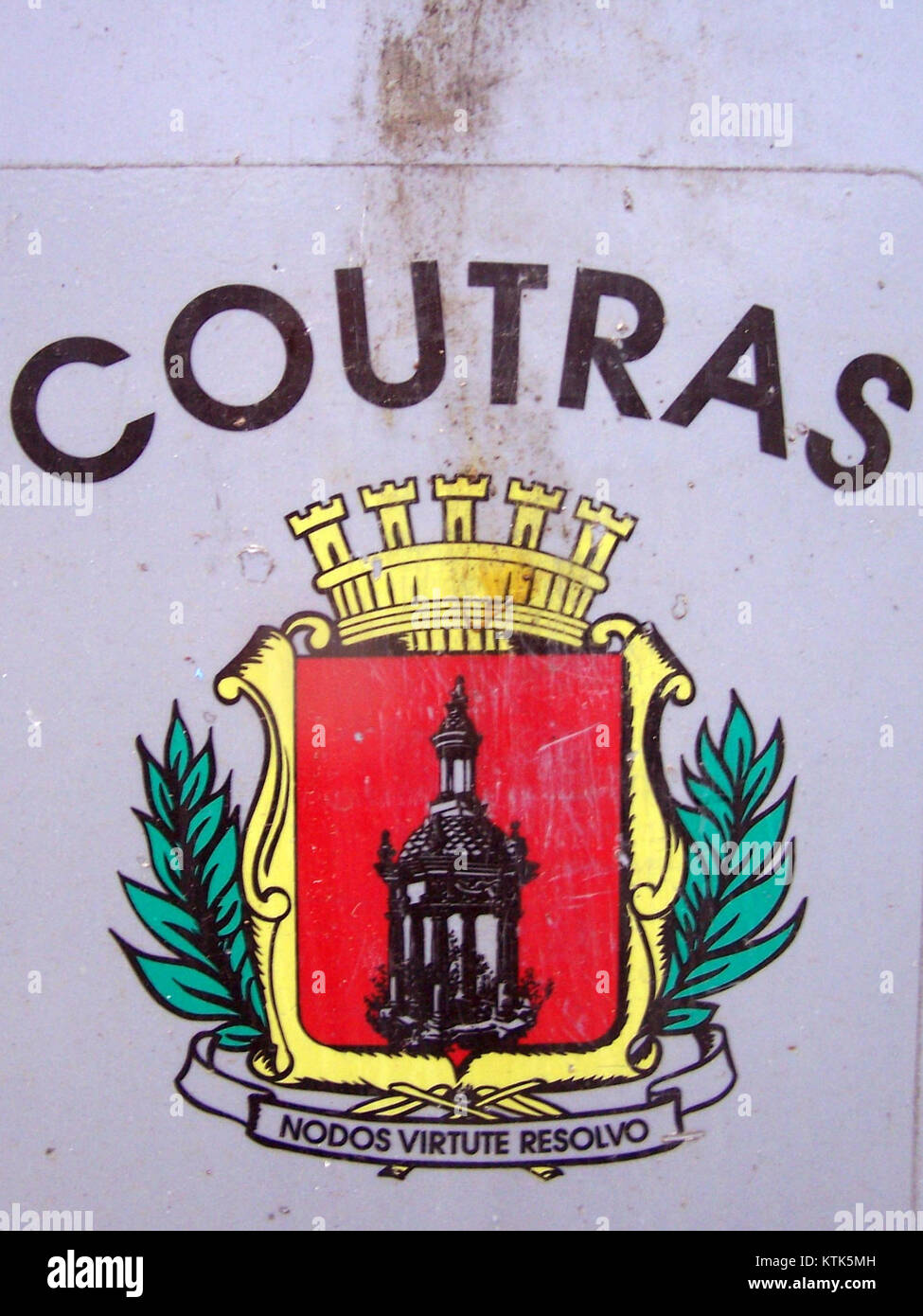 The *Coutras Blason* refers to the heraldic symbol or coat of arms ...
