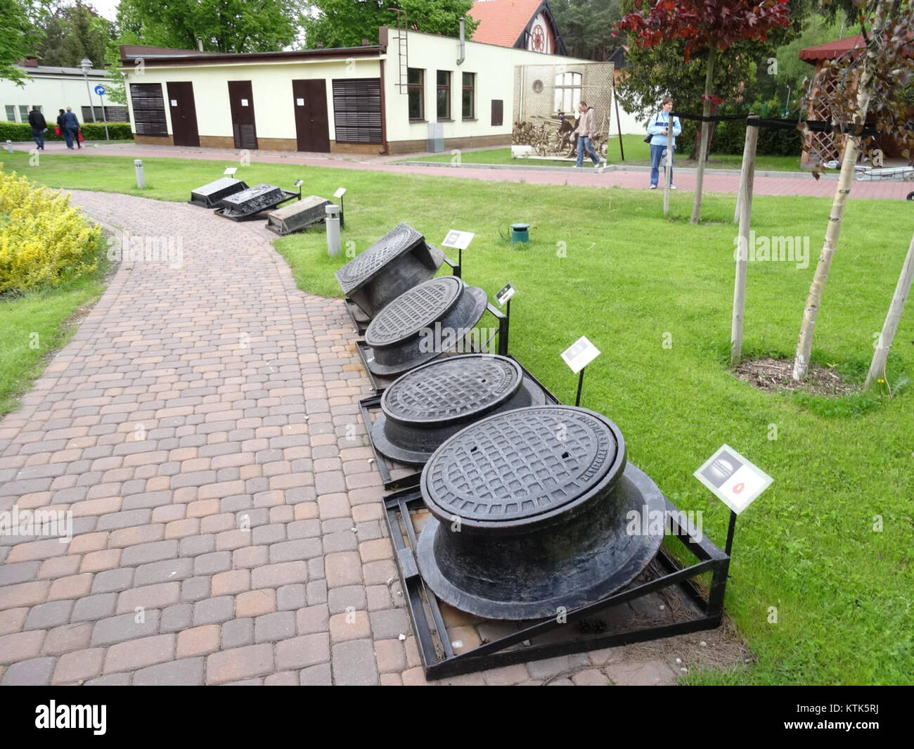 This image shows the Museum of Waterworks building taken on May 12 ...