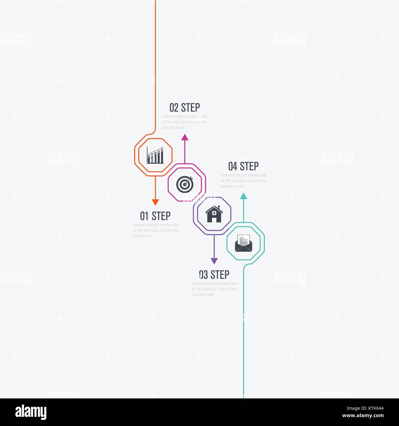 Business infographics hi-res stock photography and images - Alamy