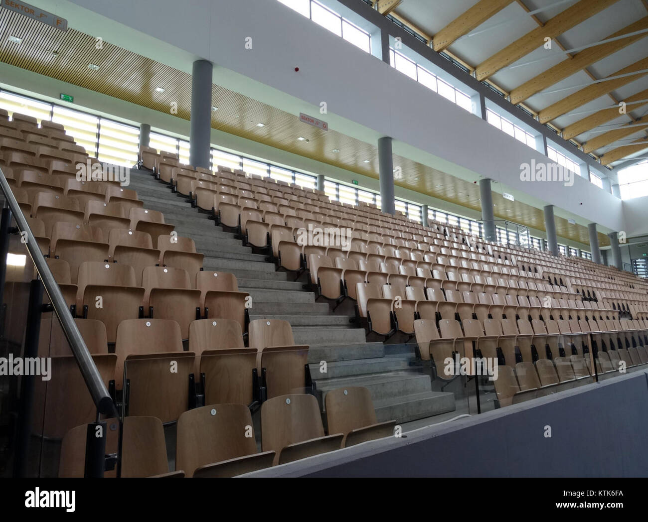 The Artego Arena interior photo from May 1, 2015, showcases the design ...