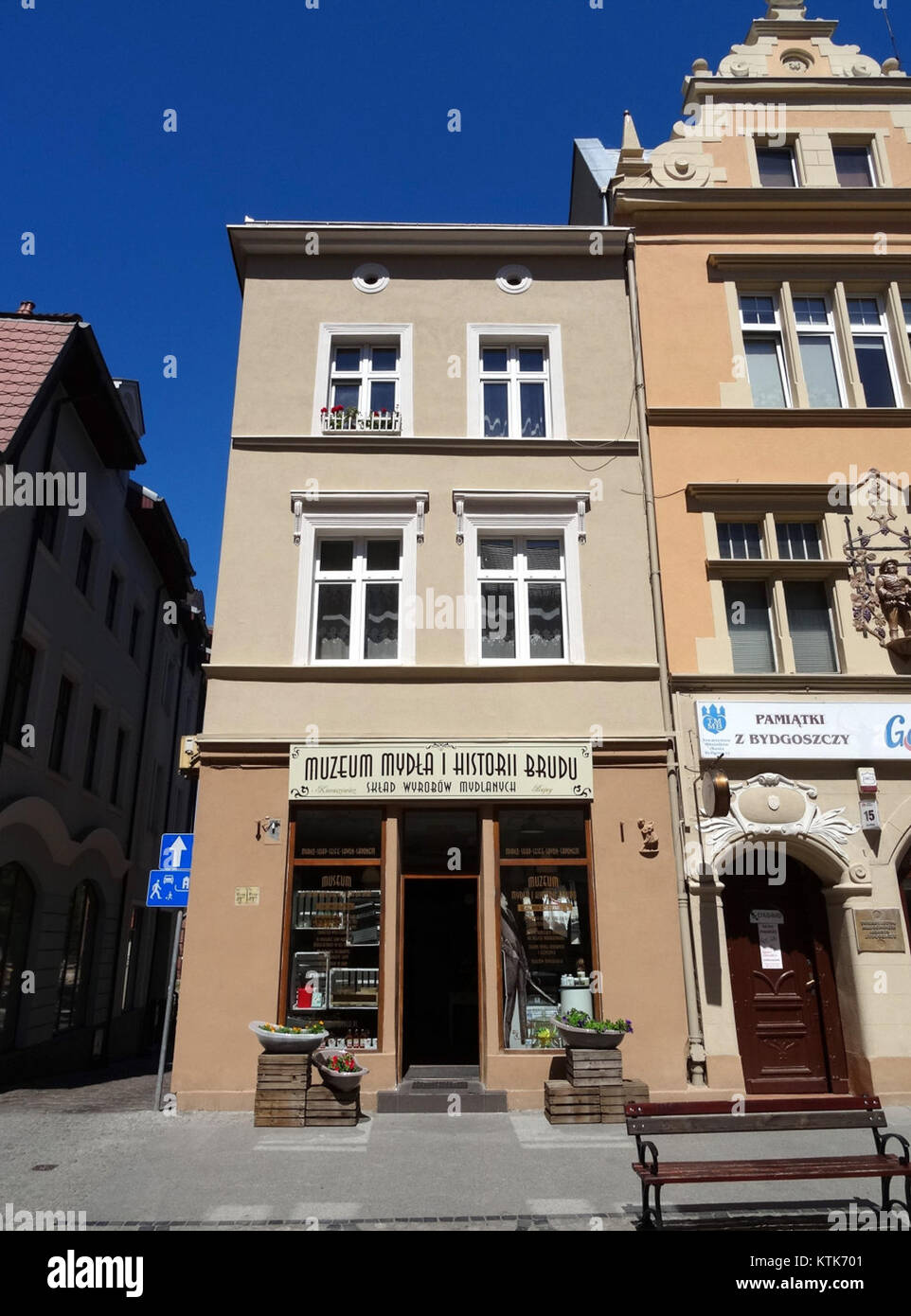 Building at Dluga 13, home to the Muzeum Mydla (Soap Museum) in Poland ...