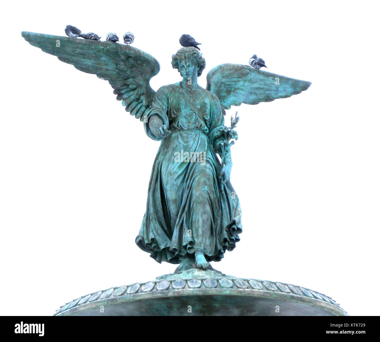 The Bethesda Angel is a notable sculpture representing an angel, often ...