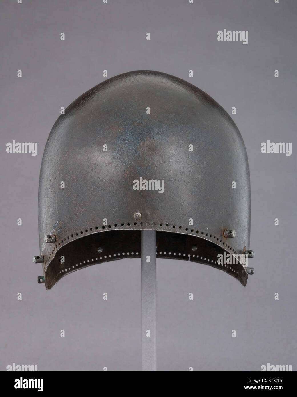 This Bascinet, housed in the Metropolitan Museum of Art, is a type of ...