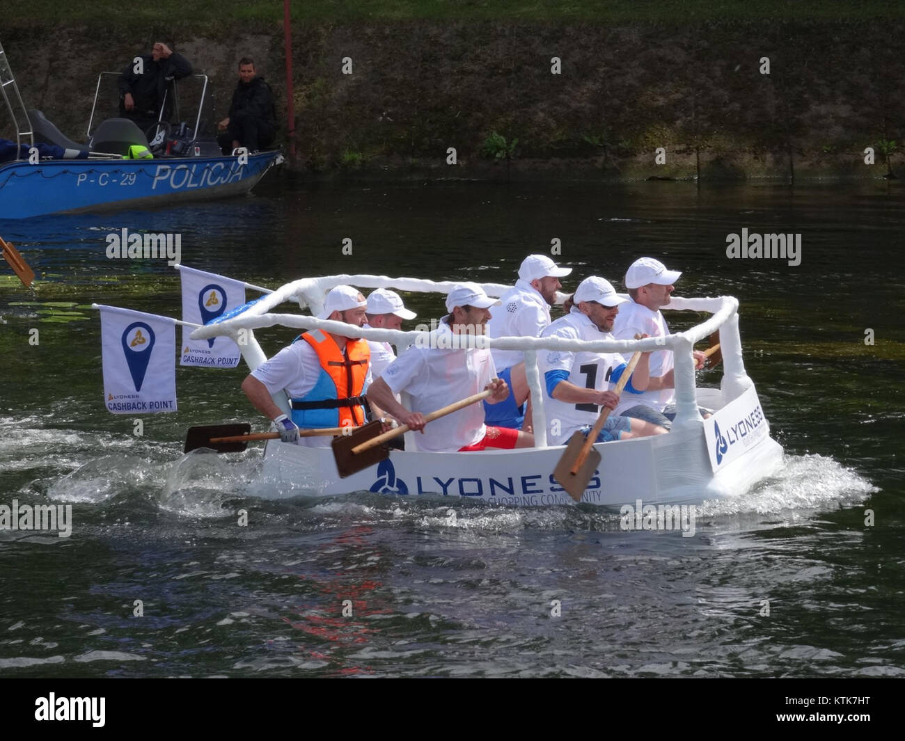 The 2015 Festival Wodny featured water racing events, showcasing ...