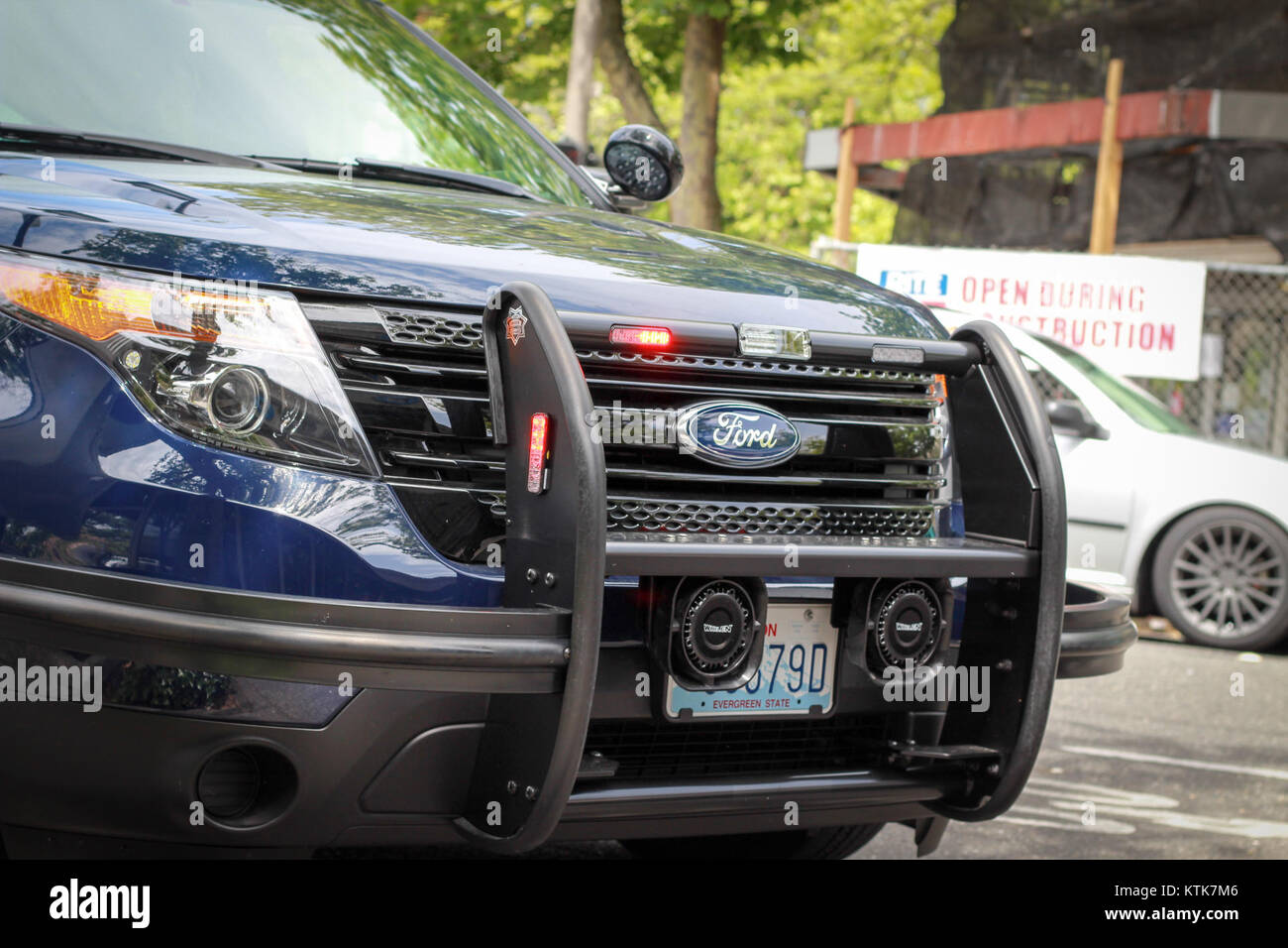 The Bellingham Ford Police Interceptor Utility vehicle, with ...