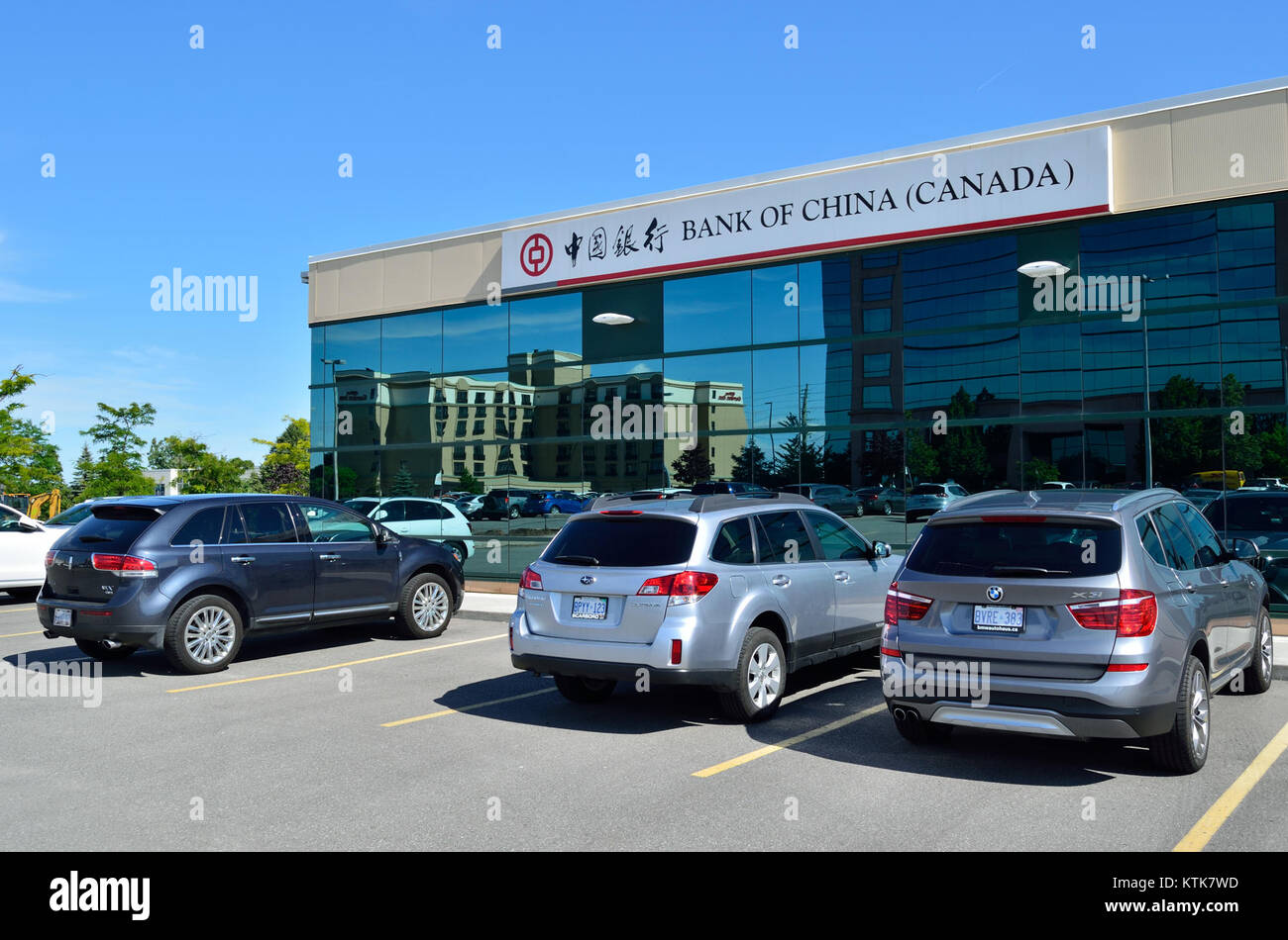 Bank of China Markham is a branch of the Bank of China located in ...