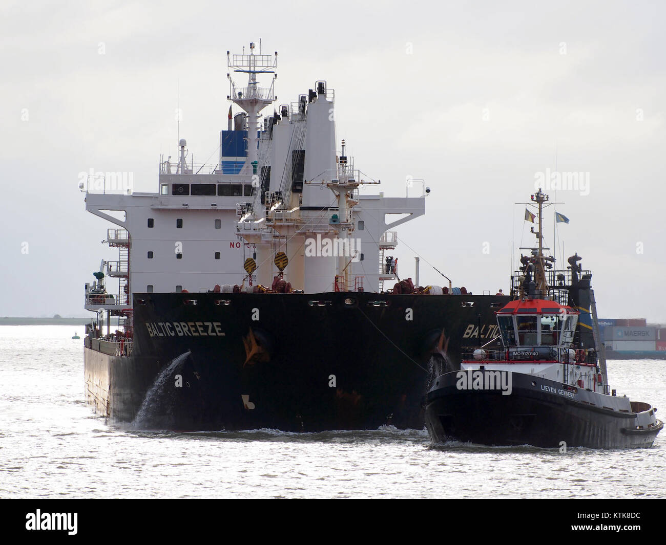 The Baltic Breeze, a vessel identified by IMO number 9450741, is ...