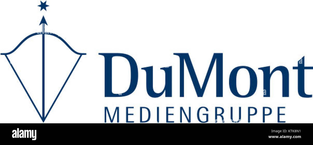 The DuMont Mediengruppe logo represents the visual branding of DuMont ...